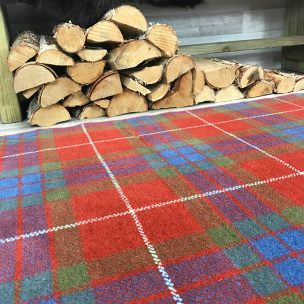 Fraser Weathered Tartan Sample | Stevens & Graham