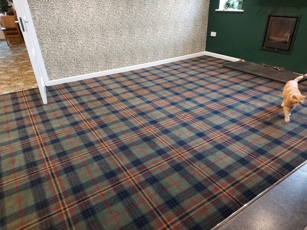 Kennedy Hunting Tartan Carpet | Stevens & Graham